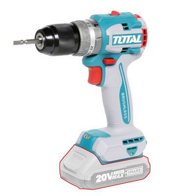 Total Li-Ion 20V Compact Brushless Impact Drill (Battery not included ...