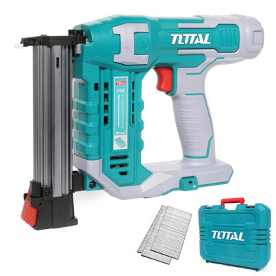 Total Li-Ion 20V Cordless Brad Nailer Kit (Battery not included ...