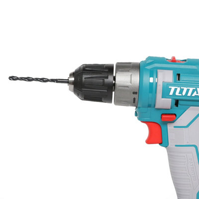 Total Li-Ion 20V Cordless Drill (with 2 x Batteries & Charger ...