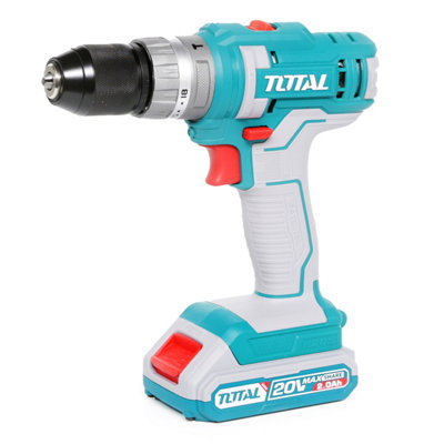 Total Li-Ion 20V Impact Drill (with 2 x Batteries & Charger ...