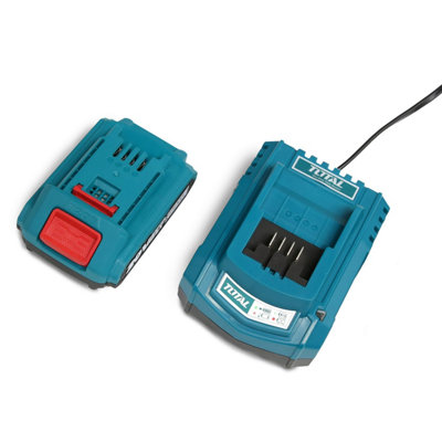 Total Li-Ion 20V Industrial Combo Kit (with 2 x Batteries & Charger ...