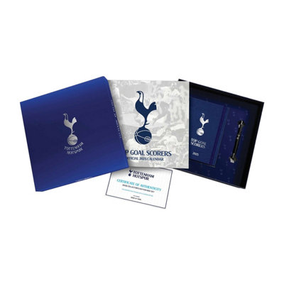 Tottenham Hotspur FC Collectors Edition 2025 Crest Gift Set White/Navy ...