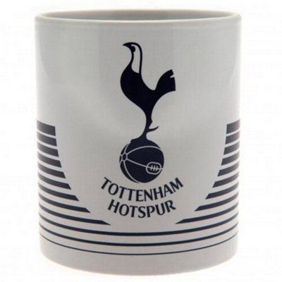 Tottenham Hotspur FC Official Ceramic Mug White/Black (One Size) | DIY ...