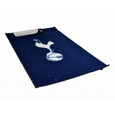 Tottenham Hotspur FC Official Football Crest Rug Navy/White (One Size)