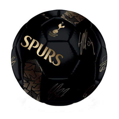 Tottenham Hotspur FC Phantom Signature Football Black/Gold (5)