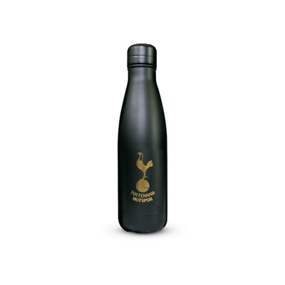 Tottenham Hotspur FC Stainless Steel Thermal Water Bottle Black/Gold ...
