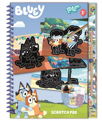 Totum - Bluey Scratchbook Craft Set