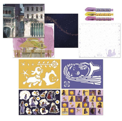 Totum - Disney Wish Designer Activity Book