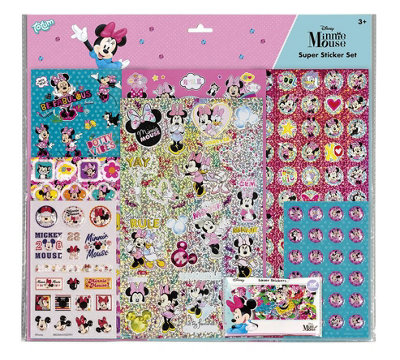 Totum - Minnie Mouse XL Super Sticker Set