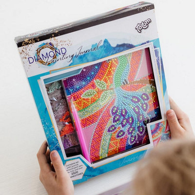 Totum - Peacock Diamond Paint Notebook