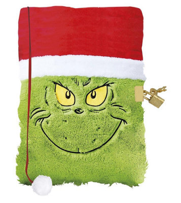 Totum - The Grinch Fluffy Notebook