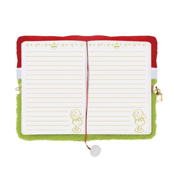 Totum - The Grinch Fluffy Notebook