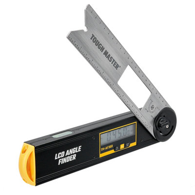 TOUGH MASTER 3-in-1 Digital Angle Finder Spirit Level Angle Measurer ...