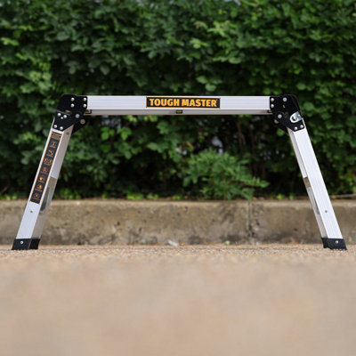 TOUGH MASTER 760 x 300mm Step Up Aluminium Work Platform Pack of 2