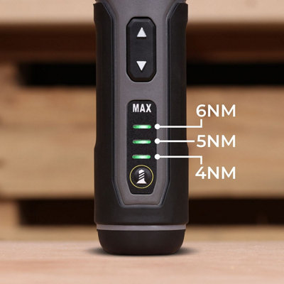 TOUGH MASTER Cordless Electric Screwdriver with Magnetic Bit Holder, 24 ...