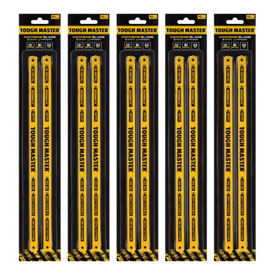 TOUGH MASTER HACKSAW BLADES 32 TPI BI-METAL BLADES FOR 300MM HACKSAW ...