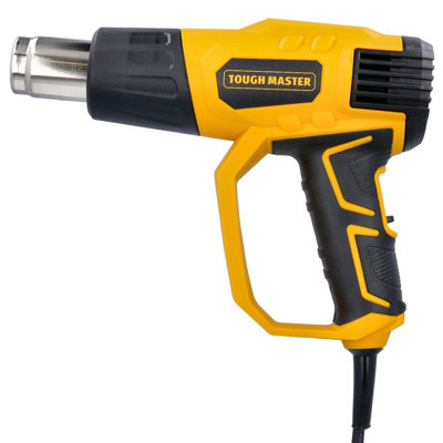 TOUGH MASTER Heat Gun 2000W, Dual-Temperature Settings 350 - 550 degree ...