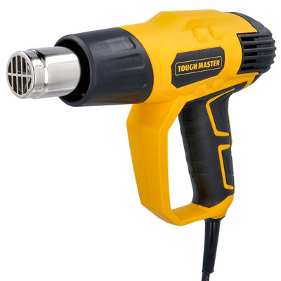 TOUGH MASTER Heat Gun 2000W, Dual-Temperature Settings 350 - 550 degree ...