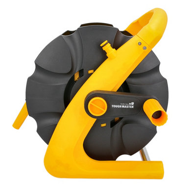 TOUGH MASTER Hose Pipe Reel wall mounted portable has 20m hose, lightweight