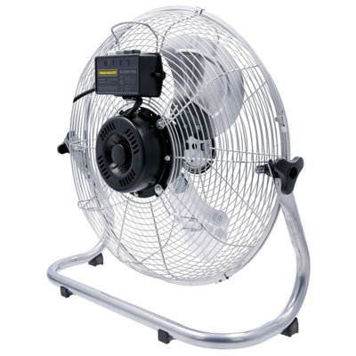 TOUGH MASTER Industrial Fan 16 Inch Portable Floor Fan High Velocity Drum Fan with 3 Speeds