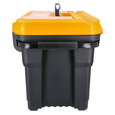 TOUGH MASTER Large Tool Box On Wheels 24 Inch Professional Heavy Duty ...