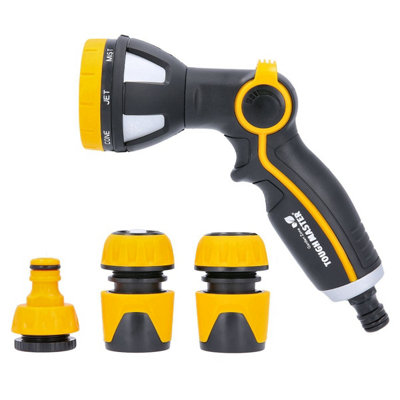 TOUGH MASTER Multi Spray Gun Starter Set 8 function spray gun starter ...