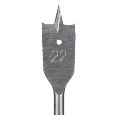 TOUGH MASTER Paddle Flat Wood Drill Bit Set with Extension & Hex Key ...