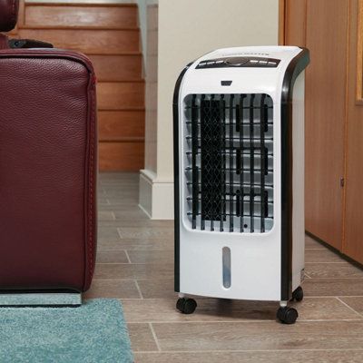 TOUGH MASTER Portable Air Cooler Humidifier Function, 3L Water Tank, 2 ...