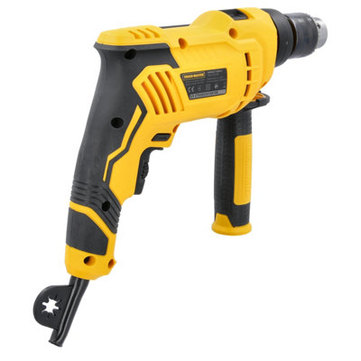 TOUGH MASTER Powerful Hammer Drill Corded Metal Key Chuck, Hammer and ...