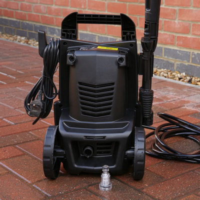 TOUGH MASTER PRESSURE WASHER 110BAR 1400W LIGHTWEIGHT POWERFUL JET ...