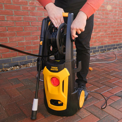 Shop TOUGH MASTER Pressure Washer 140 Bar 1800W Compact Portable for ...