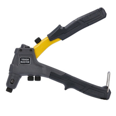 TOUGH MASTER Rivet Gun Set 4-in-1 Heavy Duty Professional Riveter ...