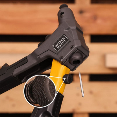 TOUGH MASTER Rivet Gun Set 4-in-1 Heavy Duty Professional Riveter ...