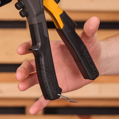 TOUGH MASTER Rivet Gun Set 4-in-1 Heavy Duty Professional Riveter ...
