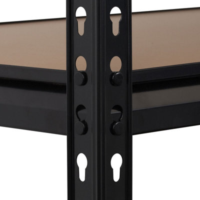 TOUGH MASTER Rivet Shelving Galvanised Boltless Rivet Rack 192 x 100 x ...