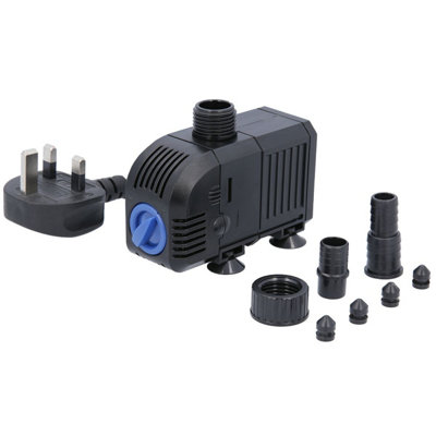 TOUGH MASTER Submersible Pump 600LPH Bottom Suction Pump Multi-Function ...