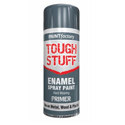 Tough Stuff Enamel Paint Grey Primer 400ml (Spray)