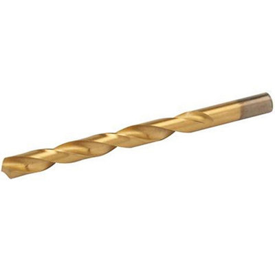 TOUGH TITANIUM COATED 10mm High Speed Steel Drill Bit Aluminium Alloy ...
