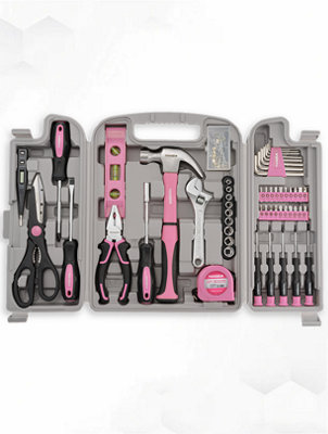 ToughHub 56 pcs Tool kit Pink Tool Kit