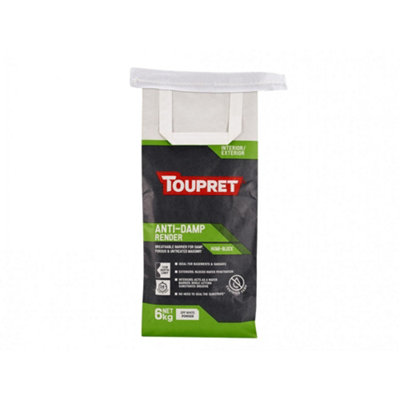 Toupret Anti-damp Render 6kg Multi Colour (6kg Bag)