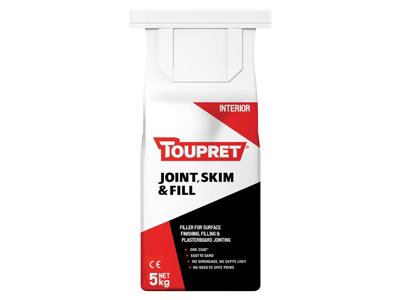 Toupret FGBJ05GB Joint Skim & Fill 5kg TOUFGBJ05GB