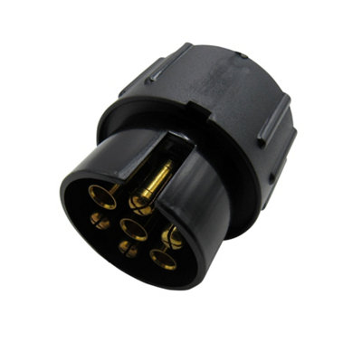 Tow Bar Plug Adaptor Socket 7 to 13 Pin (Trailer Electric Towing ...