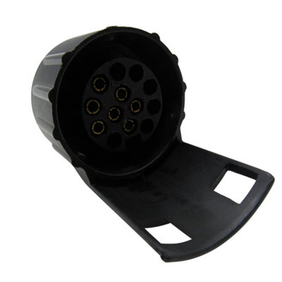Tow Bar Plug Adaptor Socket 7 to 13 Pin (Trailer Electric Towing ...