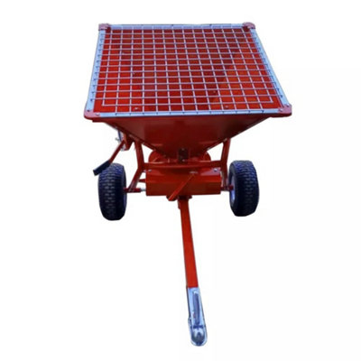 Tow Behind Fertiliser Seed Spreader 350lb 190L (Salt Grit Sand 50MM ...
