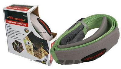 TOW SLING ROPE 12 TON OFF ROAD 4X4 RECOVERY WINCH TREE TRUNK PROTECTOR ...