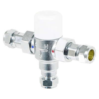Tower 15mm TMV Thermostatic Mixing Valve Water Supply Blending ...