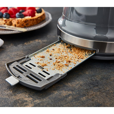 Tower Belle 800W 2 slice Graphite Toaster