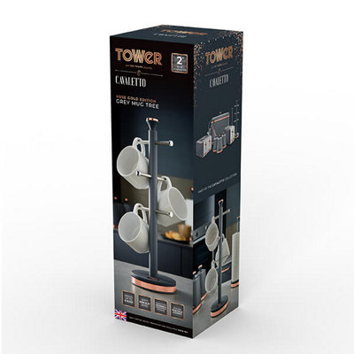 Tower Cavaletto Mug Tree Matte Grey