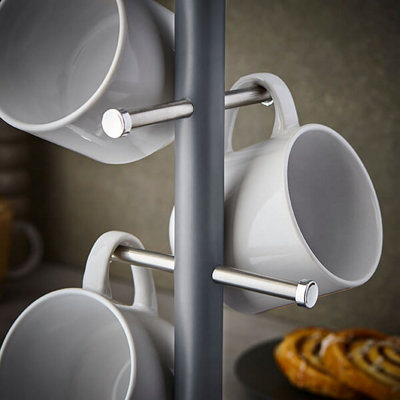Tower Cavaletto Mug Tree Matte Grey