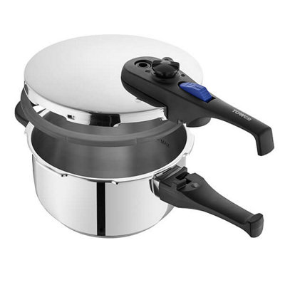 Tower Express 4 Litre Pressure Cooker Stainless Steel
